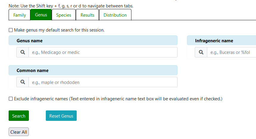 Searching Genus